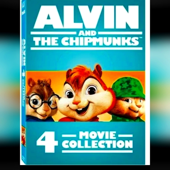Media | Alvin And The Chipmunks 4movie Collection 4 Disc Alvin ...